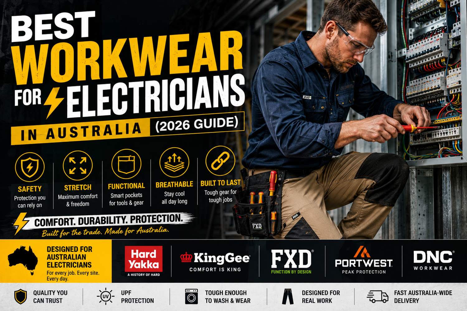 Best Plumber Workwear Australia 2026 | Shirts, Pants, Boots & Hi-Vis ...