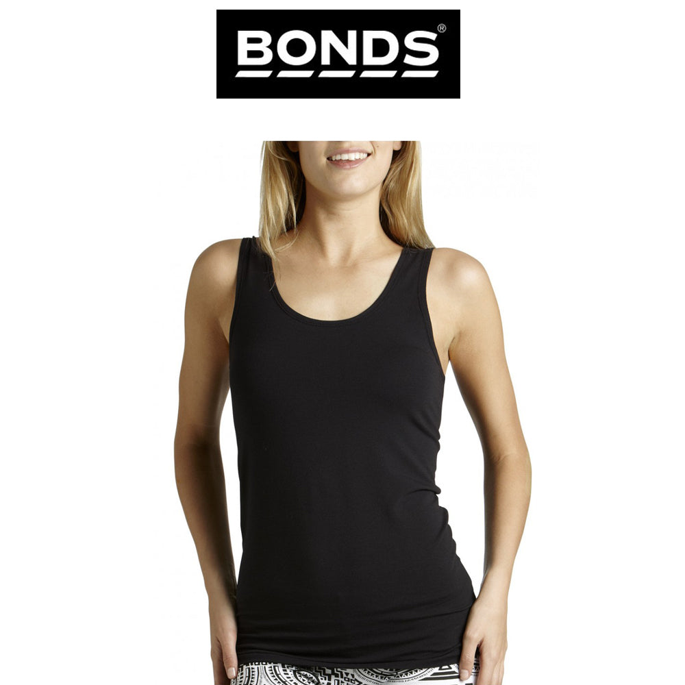 Womens Bonds Stretchy Chesty Tank Top Classic Iconic Basic Causal Wear ...
