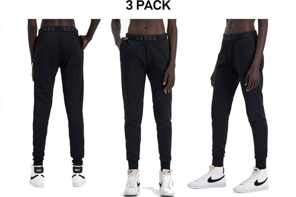 Bonds Womens Originals Skinny Trackie Pants Super Comfy Flattering 3 P ...